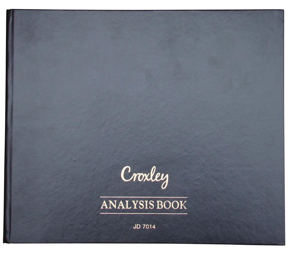 Analysis Book 324x267mm Feint Ruled 144 Pages, JD7014 | Waltons