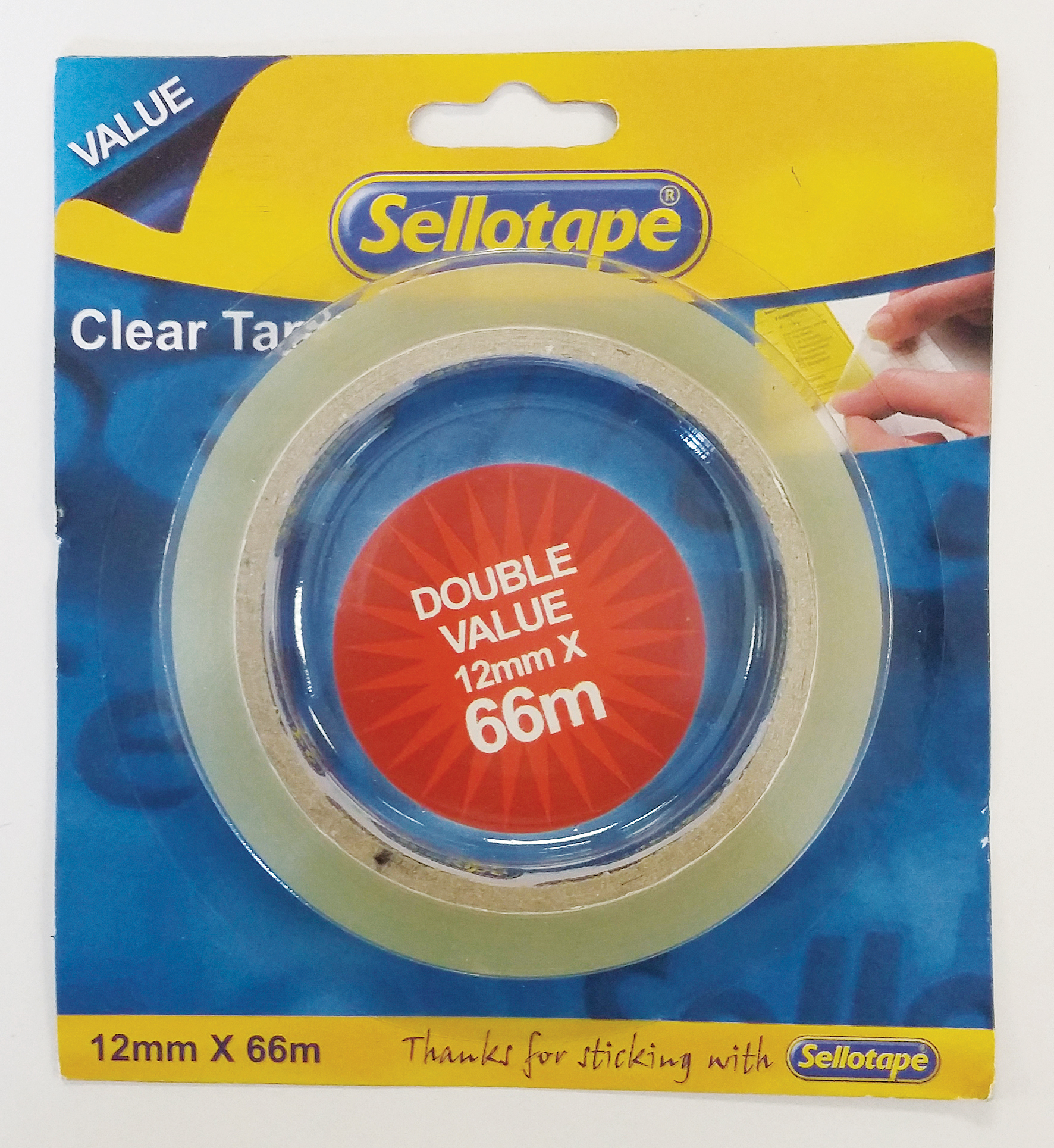 Sellotape Clear Tape Large Core | Waltons