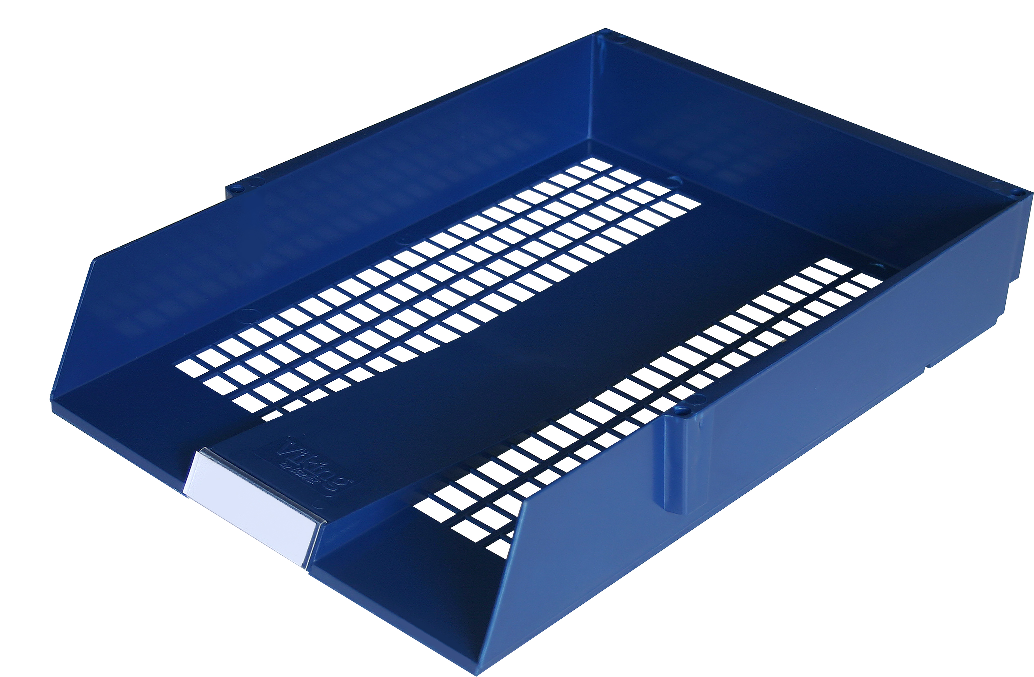 Bantex viking plastic letter tray stackable single V9890 (Per 1) - Blue ...