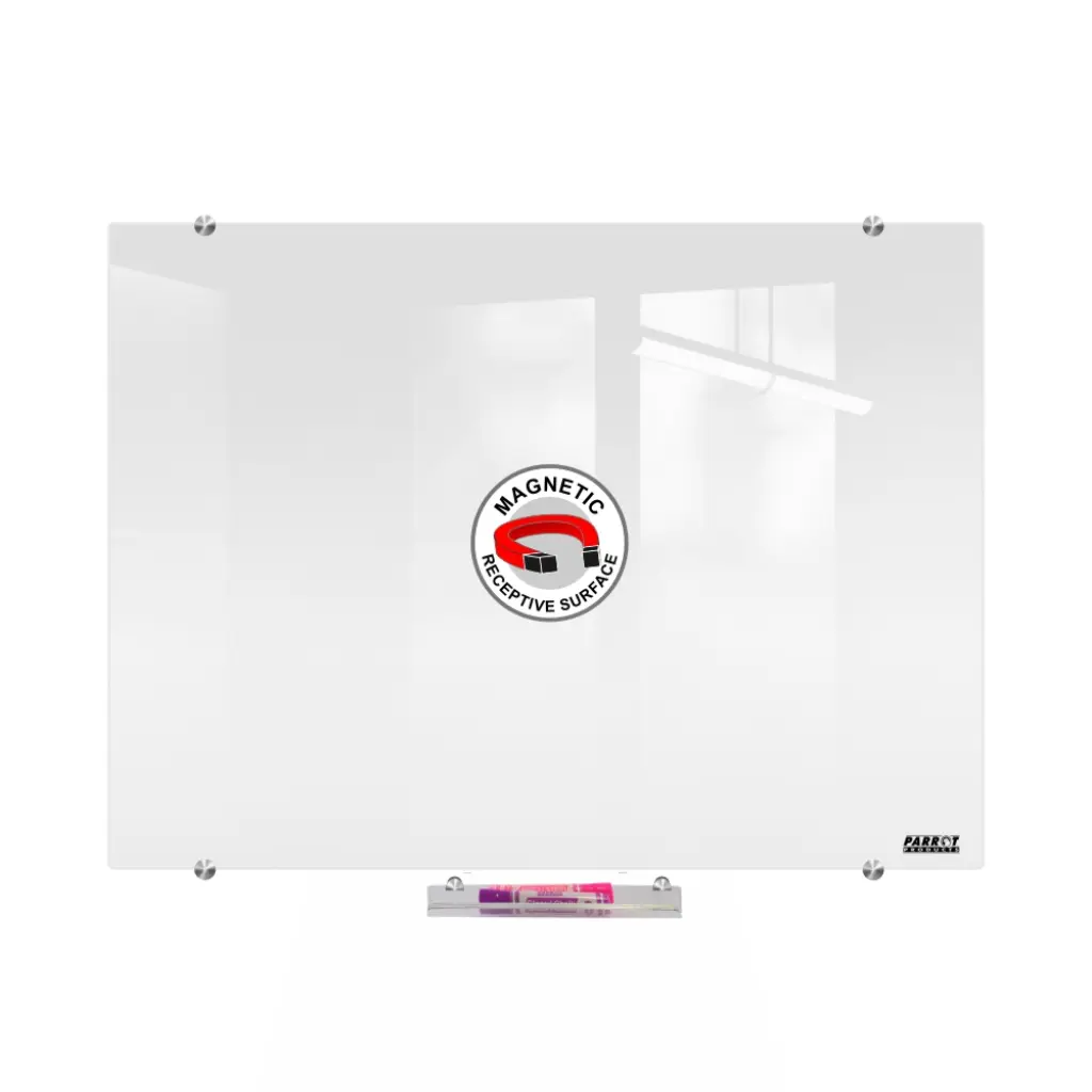 Parrot Glass Board Magnetic 900mmx900mm BD1728 | Waltons
